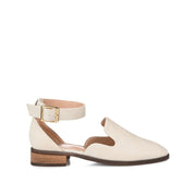 LORETA LOAFER FLATS IN WIDE - Ivory