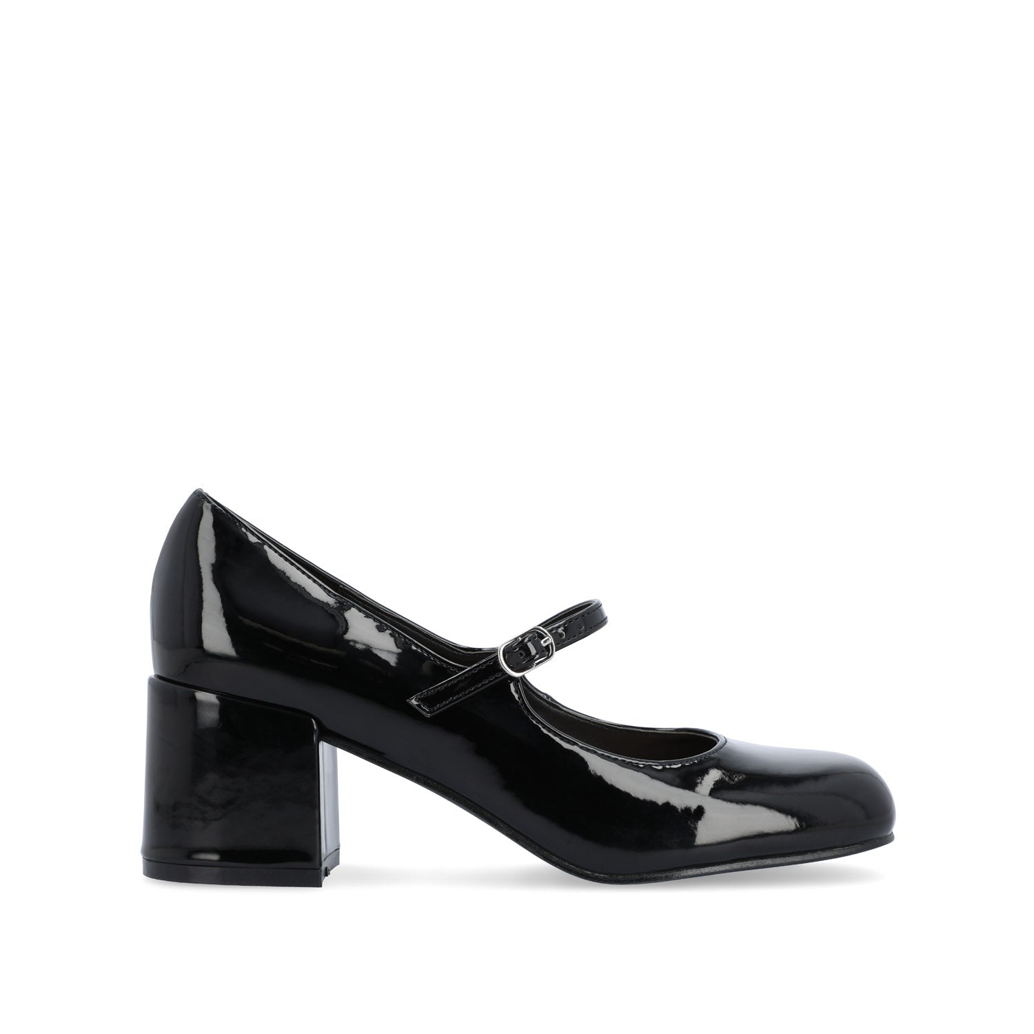 OKENNA MARY JANE PUMP HEELS IN WIDE - Black
