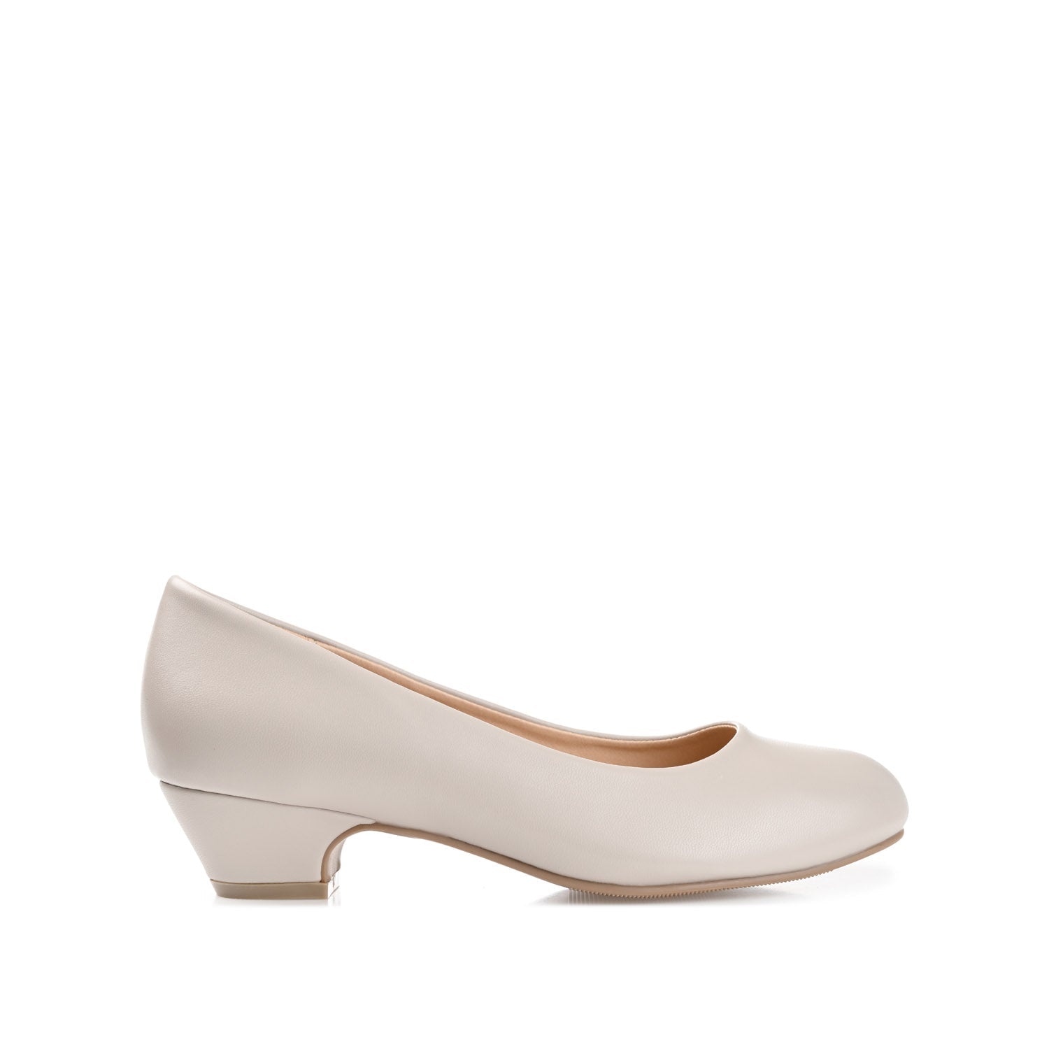 SAAR LOW PUMP HEELS IN WIDE - Grey