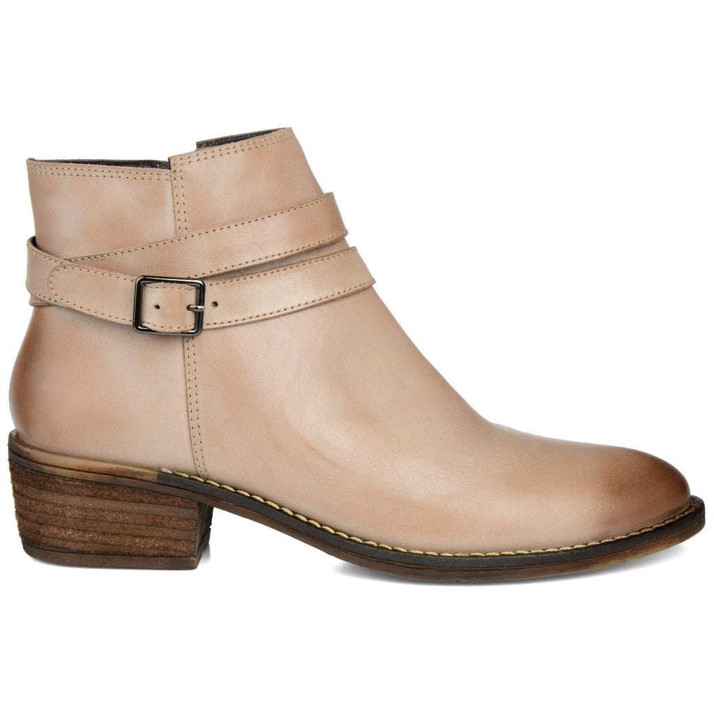 Rachelle Bootie | Women's Genuine Leather Booties | Journee Collection